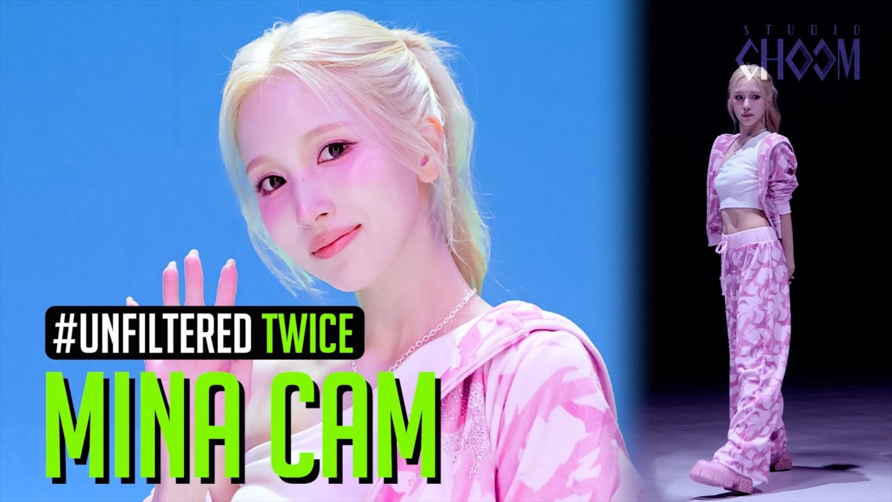 [UNFILTERED CAM] TWICE MINA(미나) 'Strategy' 4K | STUDIO CHOOM - Moe Zine
