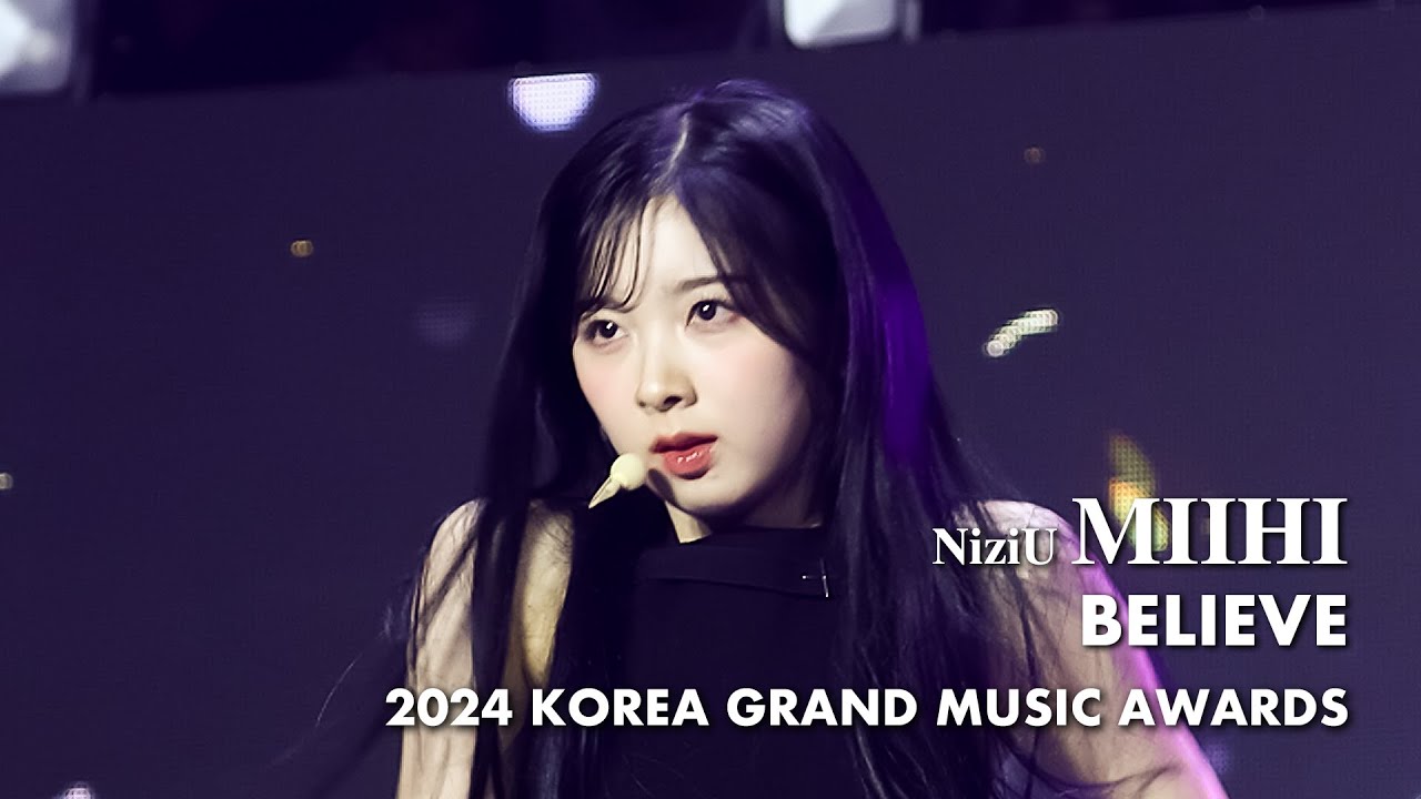 [4K] 241116 KGMA NiziU MIIHI “BELIEVE” - Moe Zine