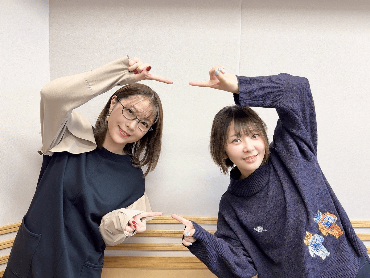Uchiyama Yumi and Taneda Risa from「Yumi&Risa no Laugh Story wa Totsuzen ...