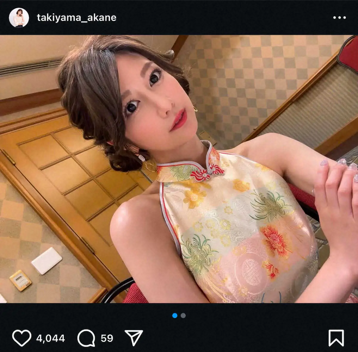 ABEMA人気女子アナ“美脚チラリ”妖艶チャイナドレスS！ネットもん絶「たまらない」「スタイル抜群」― スポニチ Sponichi Annex 芸能 - Moe Zine
