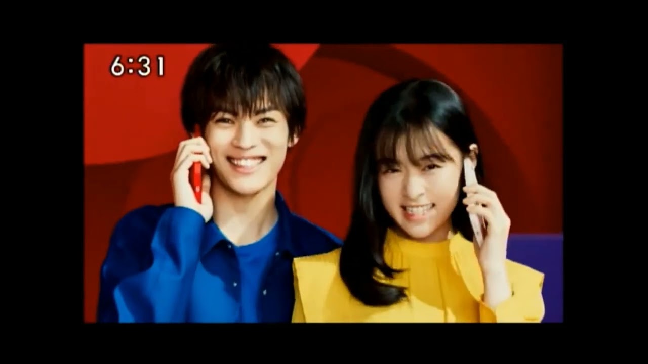 【CM】神尾楓珠 森七菜 ahamo アハモ YOASOBI「三原色」 NTTドコモ - Moe Zine