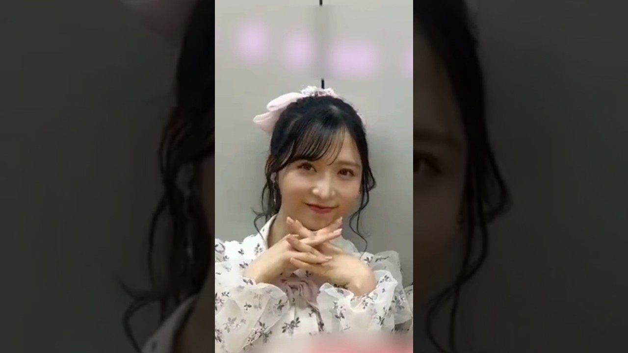 🍊 発売まであと3日 カラコンウインク 🌸 AKB48 小栗有以 Yui Oguri 🍓 #AKB48 #小栗有以 #shorts #カラコンウインク - Moe Zine