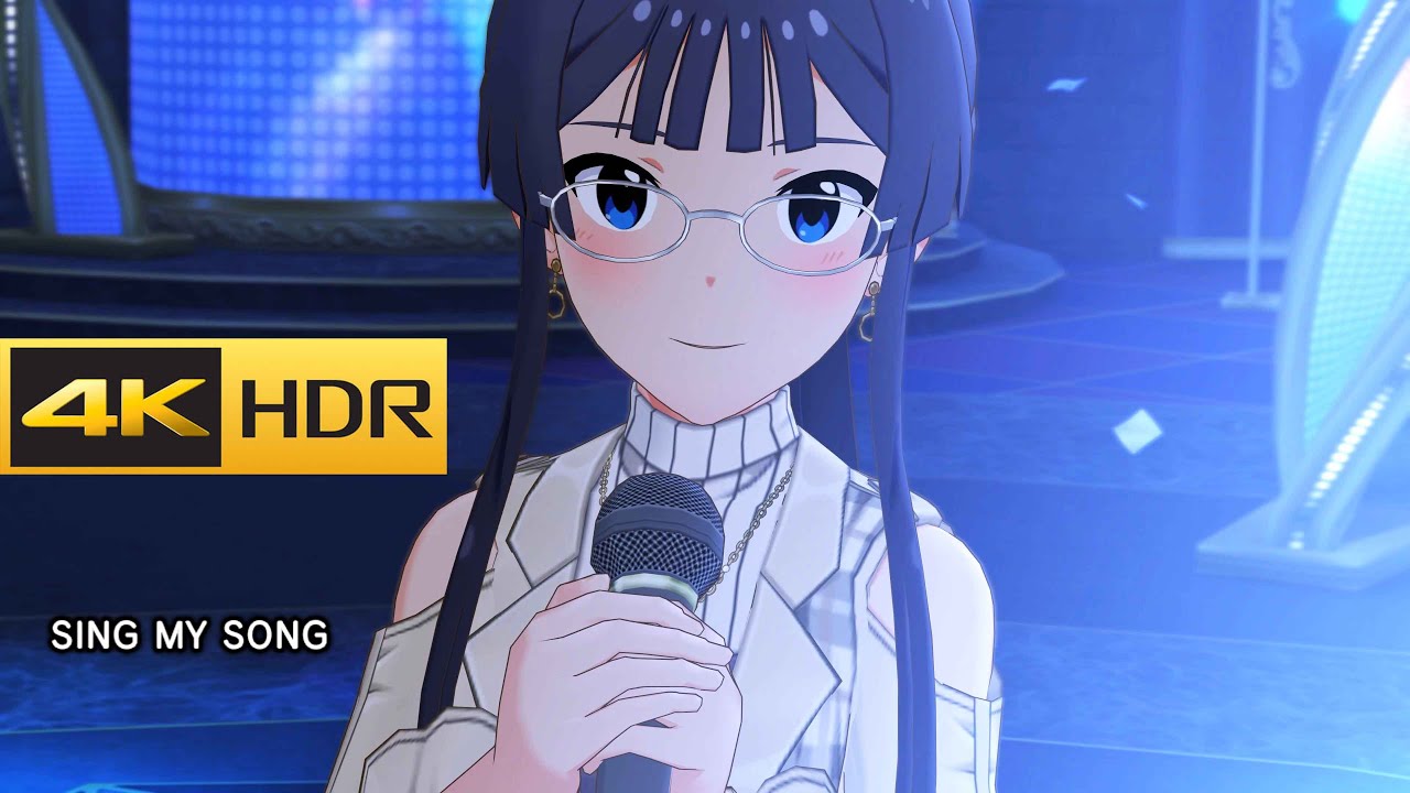 4K HDR「SING MY SONG」(最上静香 私服メガネ SHS SSR)【ミリシタ/MLTD 밀리시타 MV】 - Moe Zine
