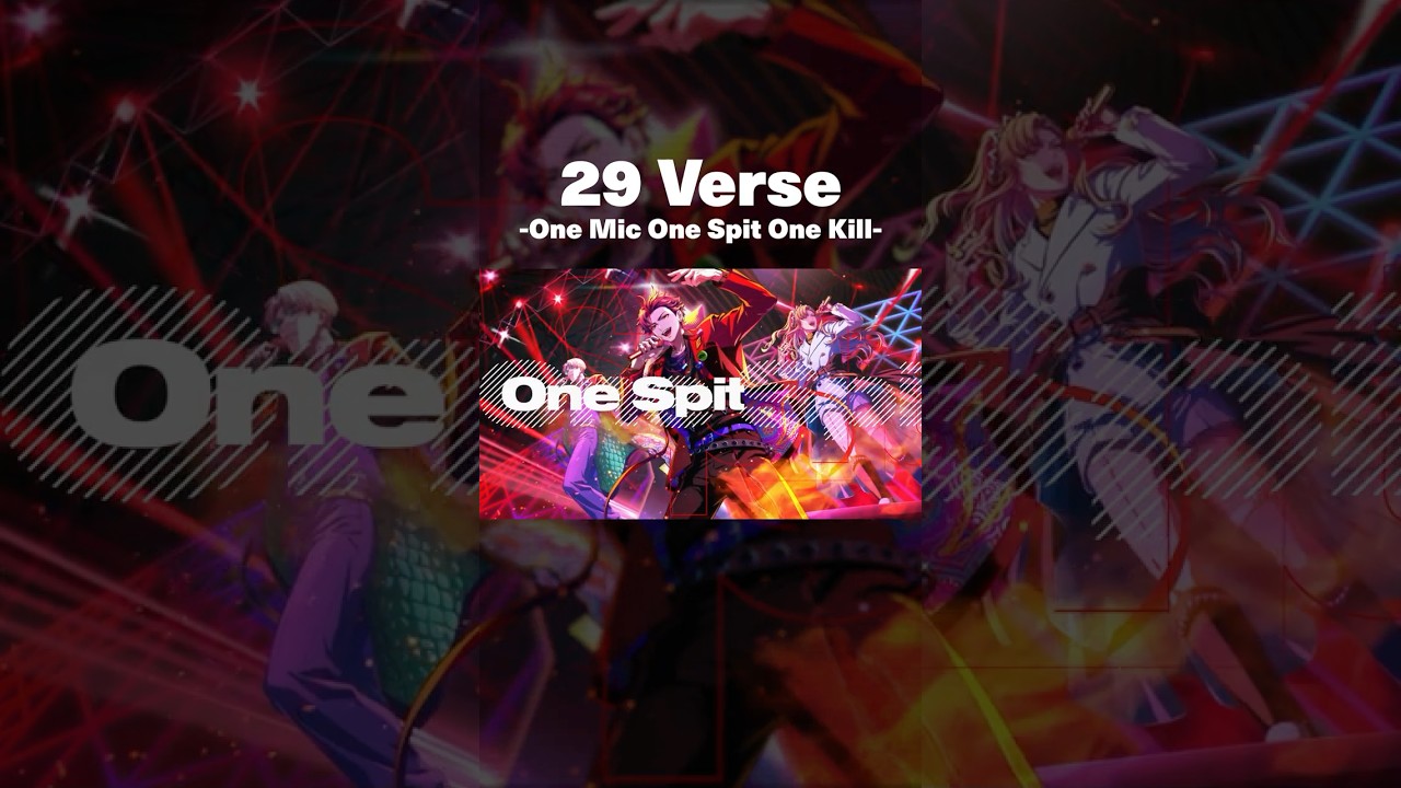 【MV】29 Verse -One Mic One Spit One Kill- #パラライ #shorts - Moe Zine