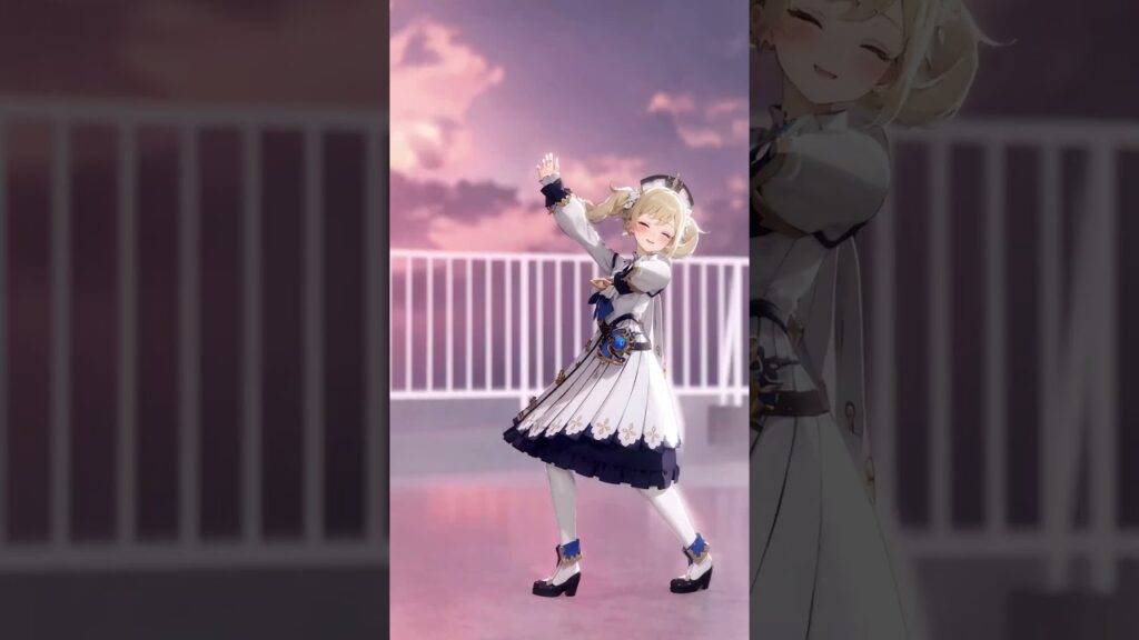NO1 part2 Barbara【Genshin Impact MMD】 #mmd #原神 #shorts #genshinimpact ...