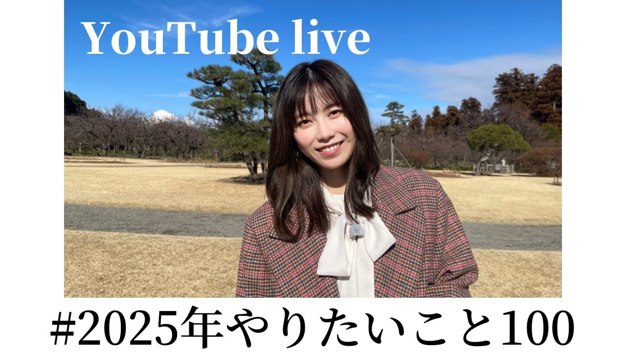 [生配信]2025年やりたいこと100 - Moe Zine