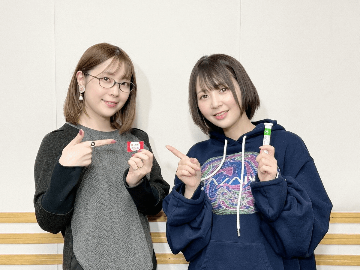 Uchiyama Yumi and Taneda Risa from「Yumi&Risa no Laugh Story wa Totsuzen ...