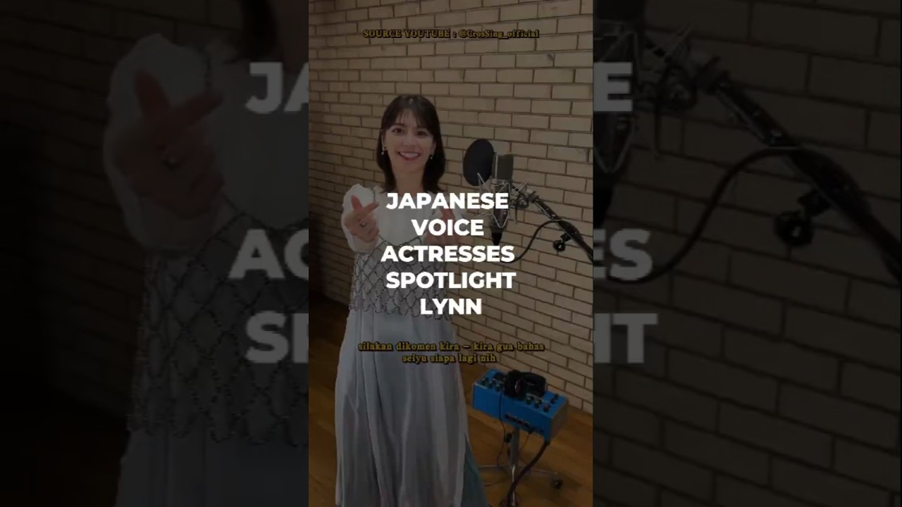 Japanese Voice Actresses Spotlight Lynn ( りん ) #seiyuu #voiceactress # ...
