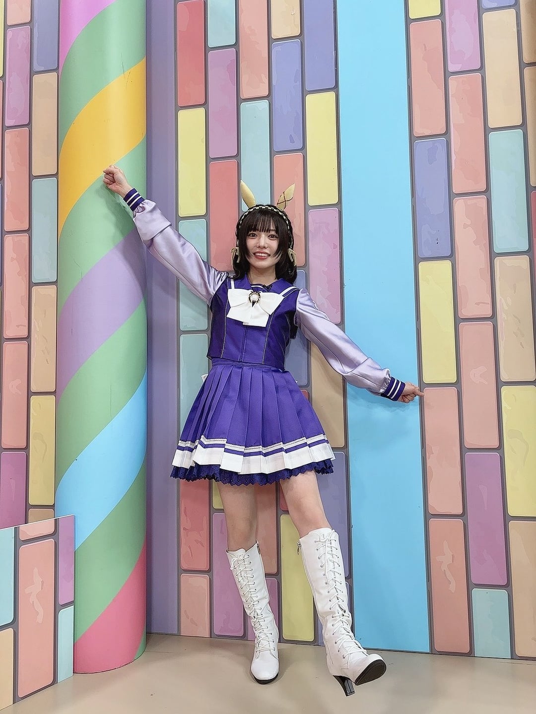 Izumi Fuuka on Uma Musume's Paka Live #52 - Moe Zine