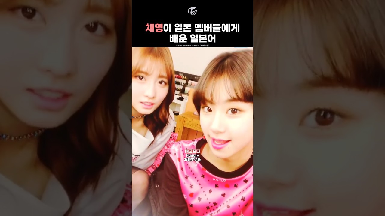 [TWICE] They Taught CHAEYOUNG Well - Moe Zine