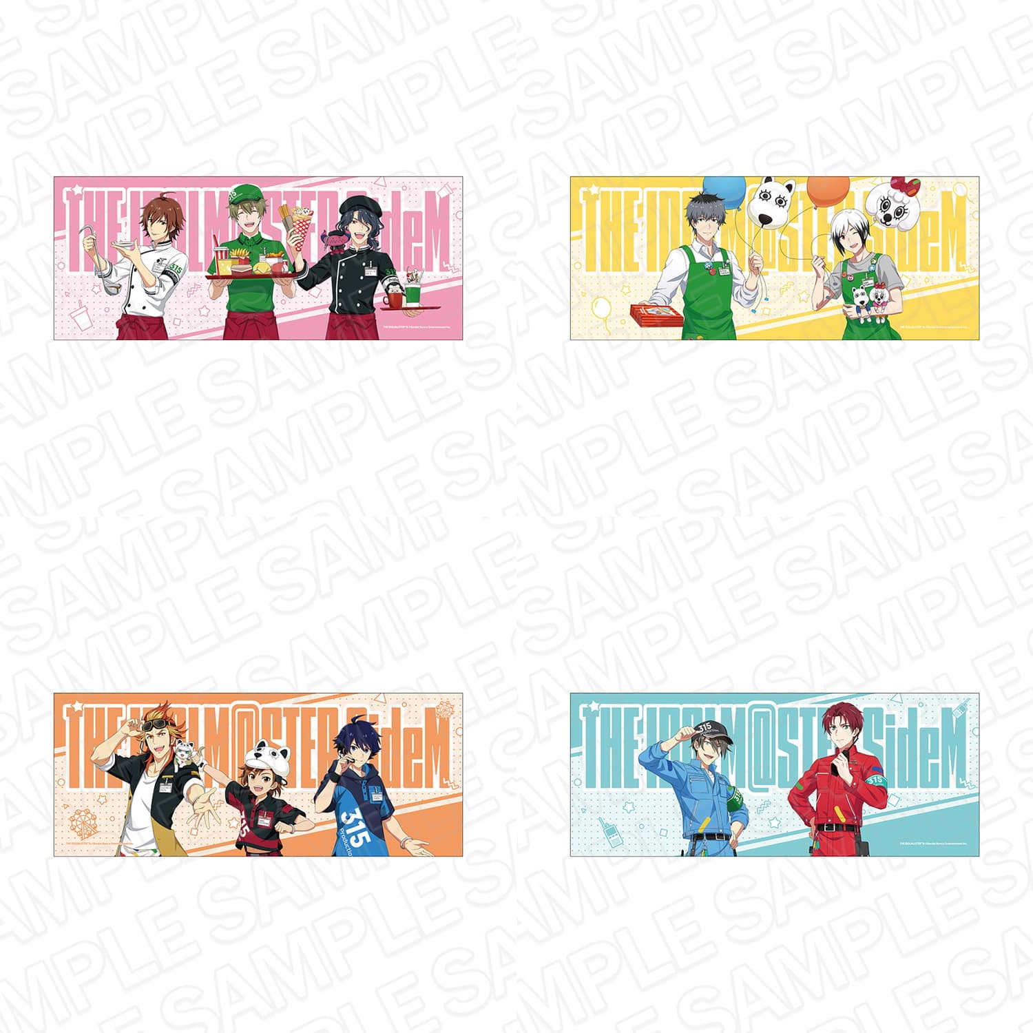 アイドルマスター SideM × よみうりランド 遊園地コラボグッズ 9月発売 - Moe Zine