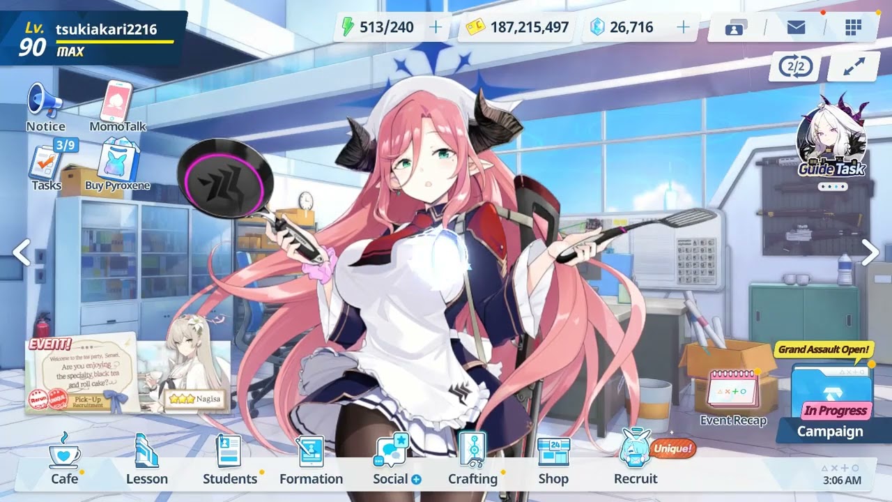 [Blue Archive JP/KR/CN Dub] Ushimaki Juri birthday lines - Moe Zine