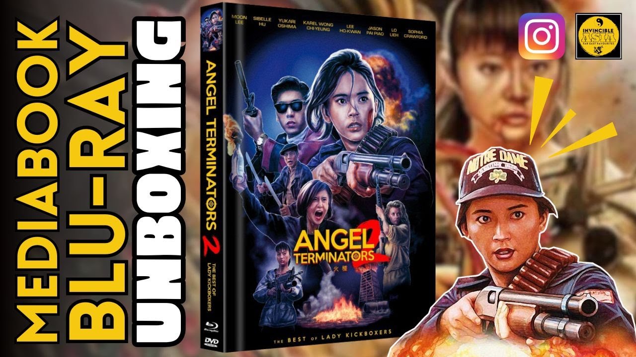 ANGEL TERMINATORS 2 火種 - Shamrock Mediabook Blu-ray Unboxing & Review ...