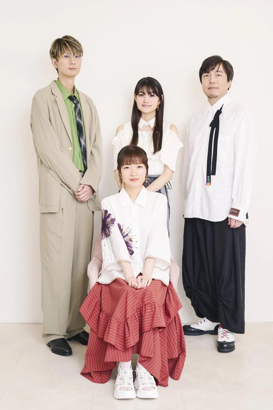 Atsumi Tanezaki (Anya), Hayami Saori (Yor), Eguchi Takuya (Loid) and Matsuda Kenichirou (Bond ...
